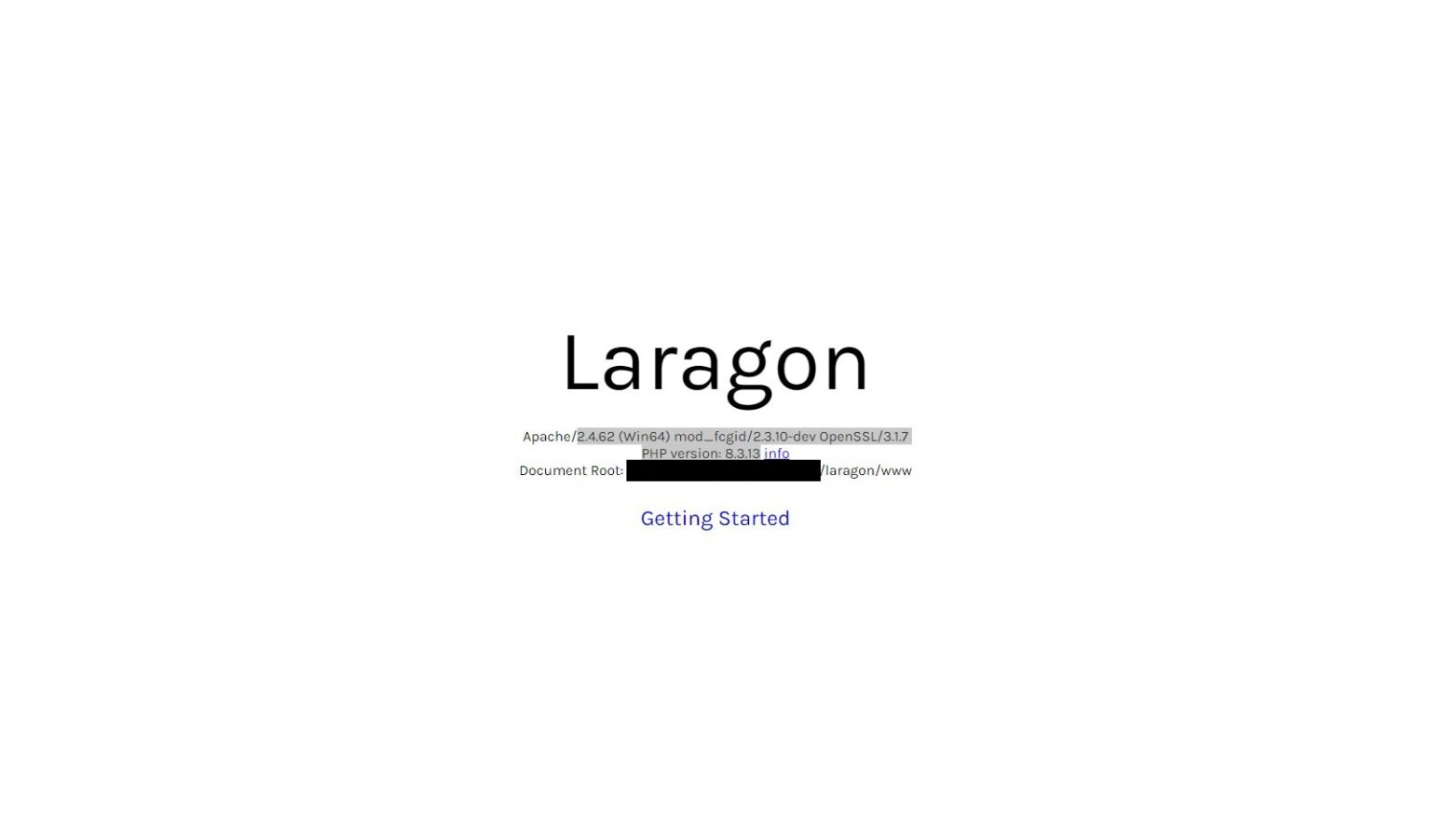 Laragon – Ewig Leere(Lab2)