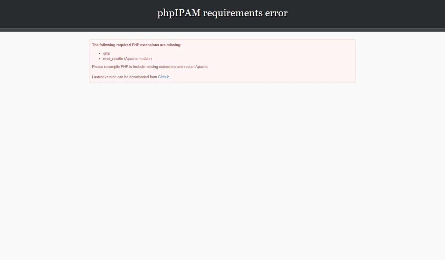 phpIPAM を試す – Ewig Leere(Lab2)