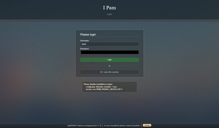 phpIPAM を試す – Ewig Leere(Lab2)